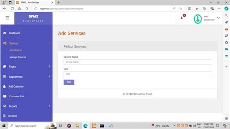 Beauty Parlour And Saloon Management System Project In Php With Source
