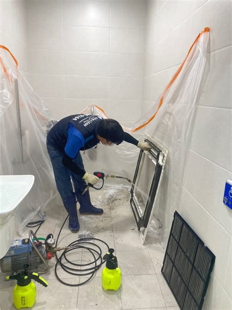 옥현유치원 시스템 에어컨청소 엣지클린에서 네이버 블로그