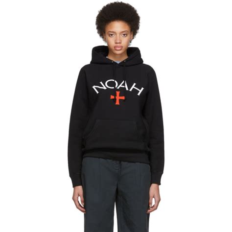Noah Nyc Black Logo Hoodie Noah Nyc