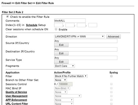 Create Firewall Rules To Restrict LAN To WAN Access To Specific Countries By Using Country Codes