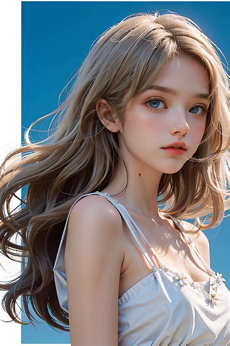 金发碧眼少女05