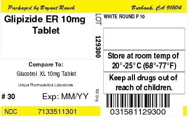 GLIPIZIDE Tablet Film Coated Extended Release