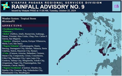 Typhoon Kristine Am Latest Update October Newsfeed