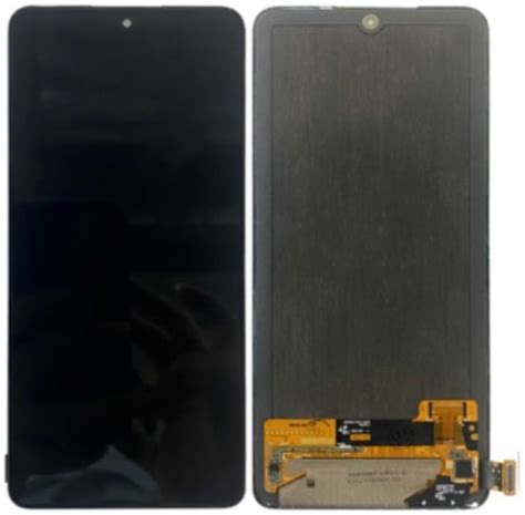 Xiaomi Redmi Note Pro Plus G LCD Display Complete No Frame OLED Zwart MondiParts B V