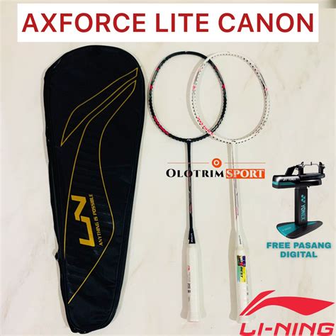 Jual Raket Badminton Lining Axforce Lite Cannon 6u 5u 4u Ax Force Canon