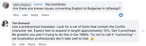 Tim Osmond Posted On Linkedin