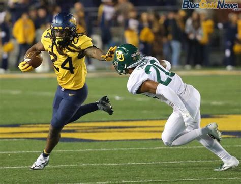 Logjam In Wvu Running Back Room Eases With Tony Mathis Transfer Announcement West Virginia