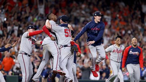Bravos De Atlanta Se Coronó Campeón De La Serie Mundial De Beisbol