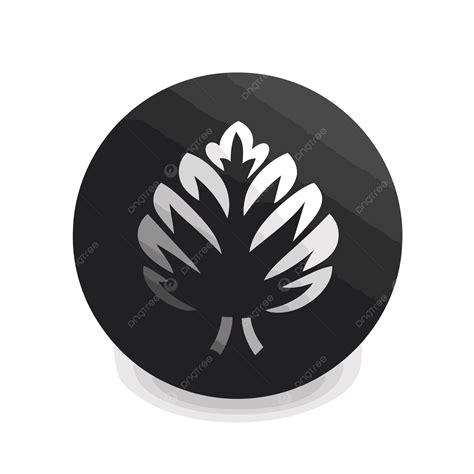 나뭇잎 디자인의 버튼 벡터 흰색 배경에 도토리의 단순한 검은 아이콘 그림자 없음 작은 프레임 중앙 Png 일러스트 및 벡터 에 대한 무료 다운로드 Pngtree