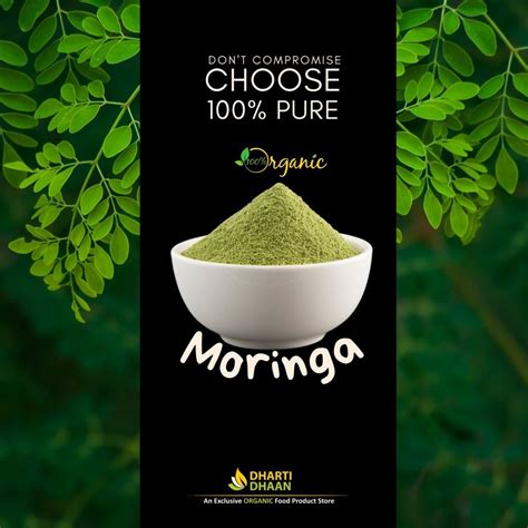 Organic Moringa Leaf Powder Gm At Rs Gram In Aurangabad ID