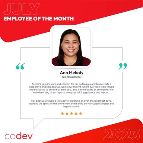 Codev Philippines On Linkedin Codev Codevph Employeeofthemonth