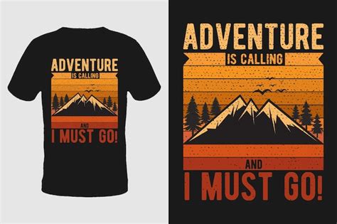 Premium Vector Adventure Vector T Shirt Design