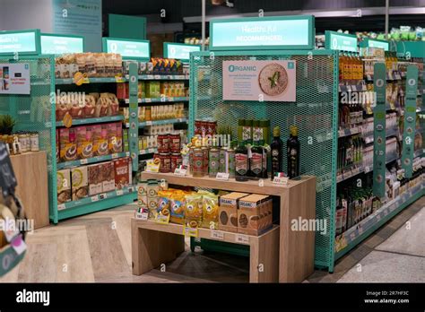 BANGKOK THAILAND CIRCA APRIL 2023 Interior Shot Of Tops Food Hall