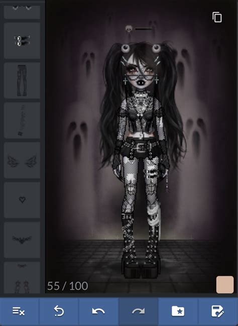 Everskies Goth Avi Bratz Doll Outfits Ooak Bratz Doll