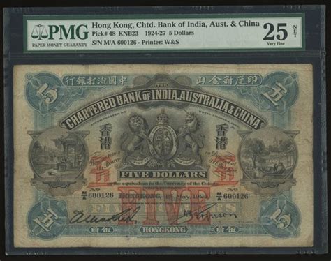 1137 The Chartered Bank Of India Australia And China 5 151924