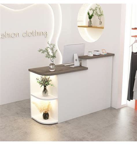 계산대 미용실 카운터 인포메이션 옷가게 네일샵 조명 프런트 데스크 티몬