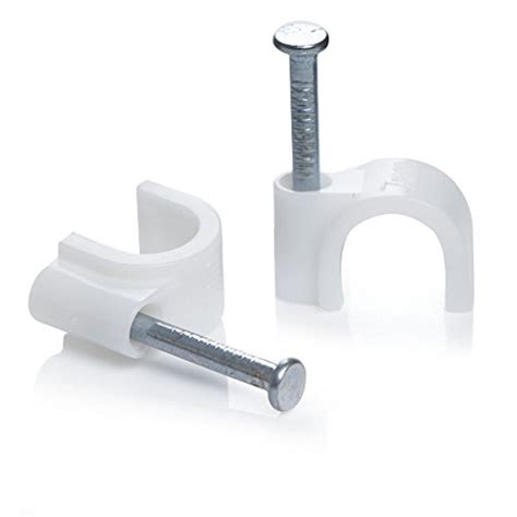 HI PLASST PINS N PLUGS 8 Mm Diameter Wire Fastener Circle Cable Clips