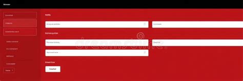 Validation Error Fields Obstructing Online Form Completion On User Interface Stock Photo Image