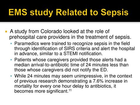Ppt Ems And Sepsis Management Powerpoint Presentation Free Download Id 3552842