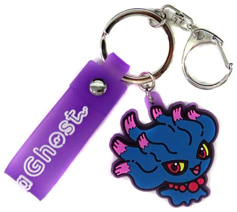 駿河屋 ムウマ 蓄光ラバーキーホルダー Yonayonaghost 「ポケットモンスター」 ポケモンセンター限定（キーホルダー・マスコット）