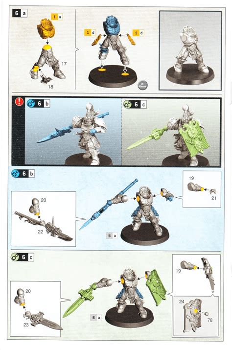 Warhammer 40k Adeptus Custodes Custodian Guard 2022 Colour Version Rwarhammerinstructions