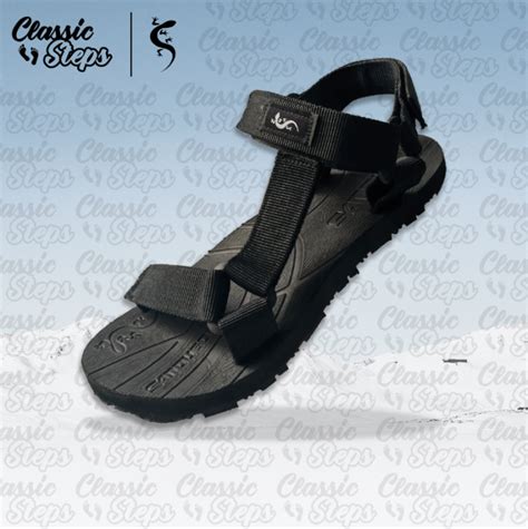 Classic Steps X Sandugo Hiking Sandals Black Lazada Ph