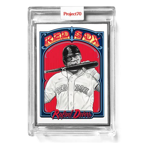 Topps Project70® Card 701 1972 Rafael Devers By Mister Cartoon Artist Proof To 51