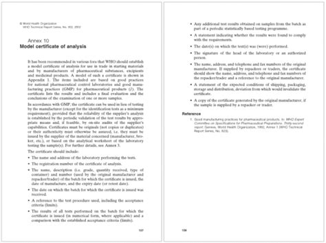 Free Certificate Of Analysis Templates Guide And Examples