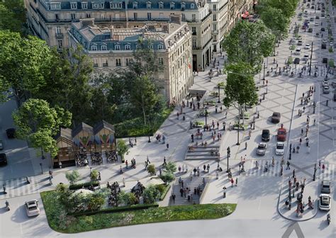 Les Champs Elysées En 2030 Paris Futur