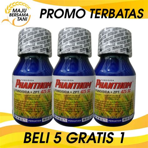 Jual FUNGISIDA FHANTHOM 425 SC 250ml Bahan Aktif Azoksistrobin 200 G L Difenokonazol 125 G L