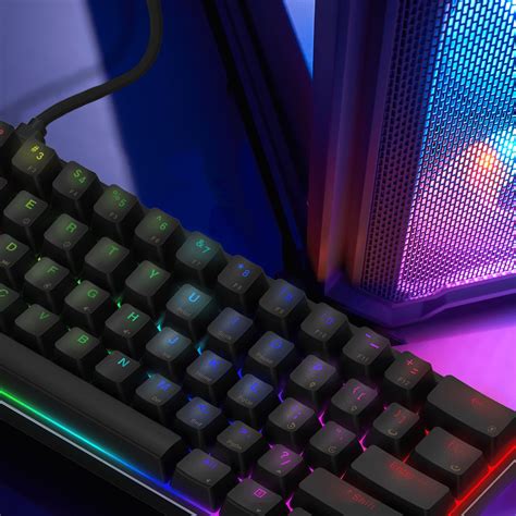 RGB Gaming Keyboard With Rainbow Light On Behance
