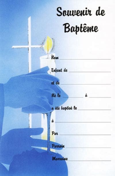 Certificat De Baptême Fr Novalis