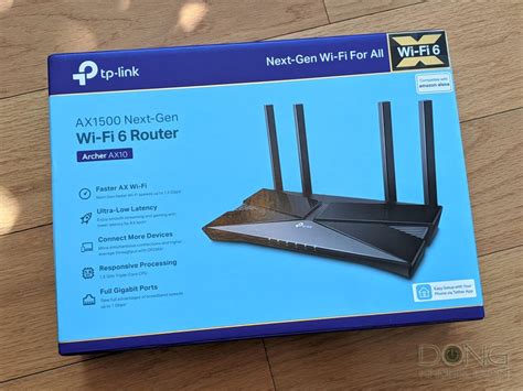 Tp Link Archer Ax Review A Solid Router Dong Knows Tech