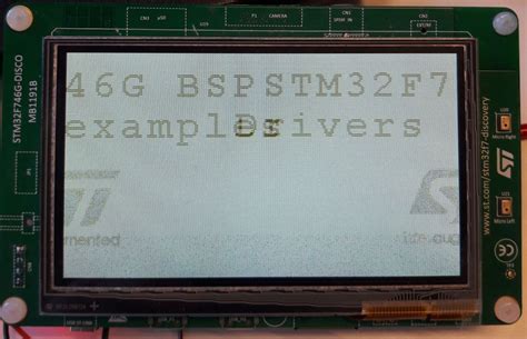 Problem With Stm32f746g Disco And Touchgfx Demonst