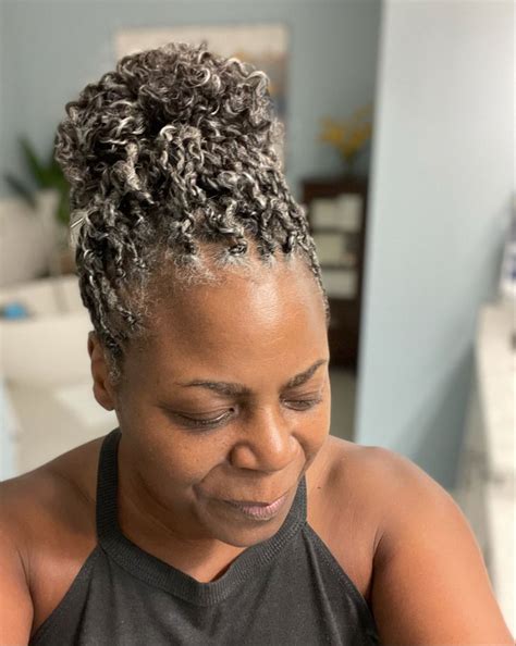 Salt And Pepper Passion Twists Hair Styles Natural Hair Twists