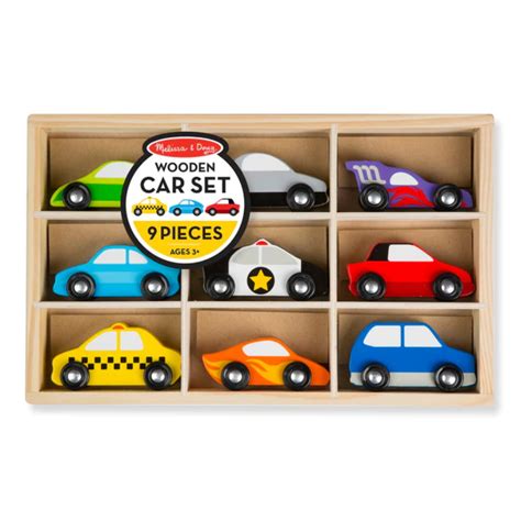 Melissa And Doug Wooden Cars Set 46003178