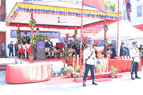 प्रधानमन्त्री पुष्पकमल दाहाल ‘प्रचण्डको प्रमुख आतिथ्यमा प्रहरी