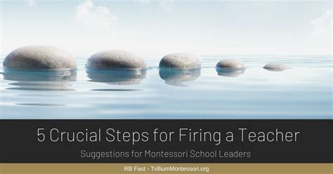 5 Crucial Steps To Firing A Teacher