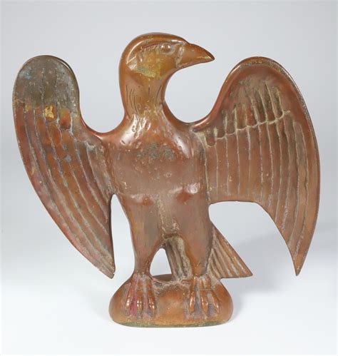 Cast Brass American Eagle Doorstop Cast Brass American Eagle Doorstop