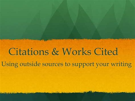Citation Powerpoint Pptx