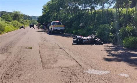 Motociclista Morre Em Acidente Na Sc 283 Rádio Piratuba