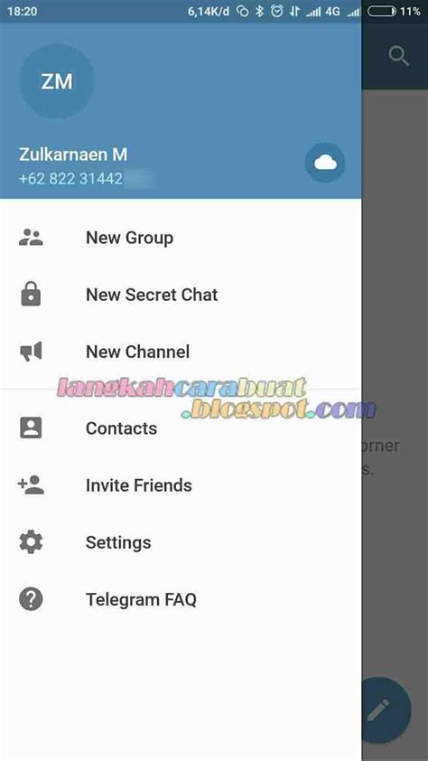 Aplikasi Telegram Cara Membuat Akun Telegram Lewat Hp Android