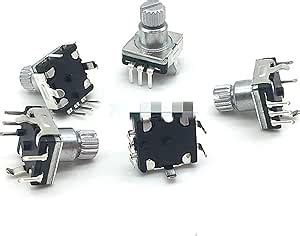 Encoders Rotary Encoder 5pcs EC11 Rotary Encoder Code Switch 30 Position With Push Button Switch