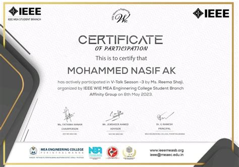 Mohammed Nasif Ak On Linkedin Ieee