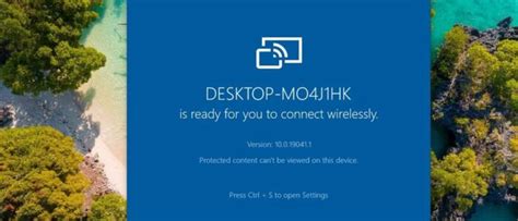 How To Enable Wireless Display Feature In Windows 10 Technoresult