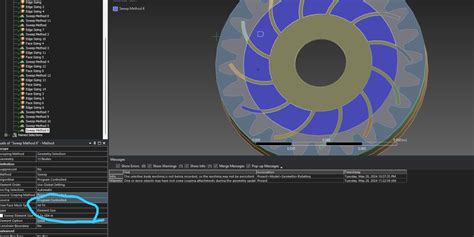 Ansys Meshing Ignores Face Mesh Type R Cfd