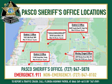 Lobby Closure November 10 Pasco Sheriffs Office News