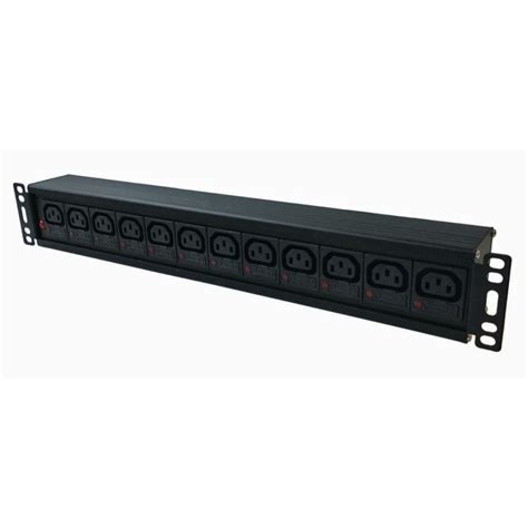 Individually Fused Iec C13 Socket C16 Commando Plug Rack Pdu Iec