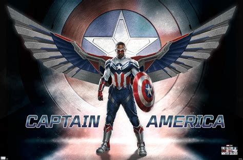 Captain America The Winter Soldier Falcon Poster