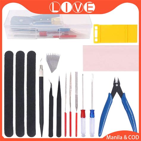 915pcs Set Gundam Tool Kit Model Tool Novice Basic Starter Kit For